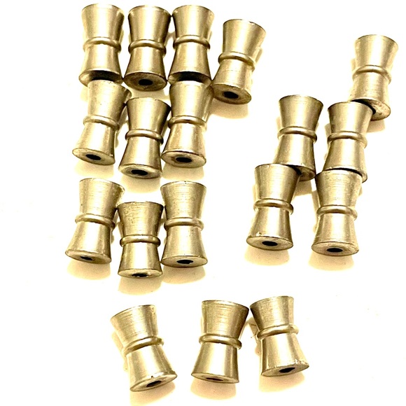 Jewelry | Lot Of German Silver Pinch Beads | Poshmark